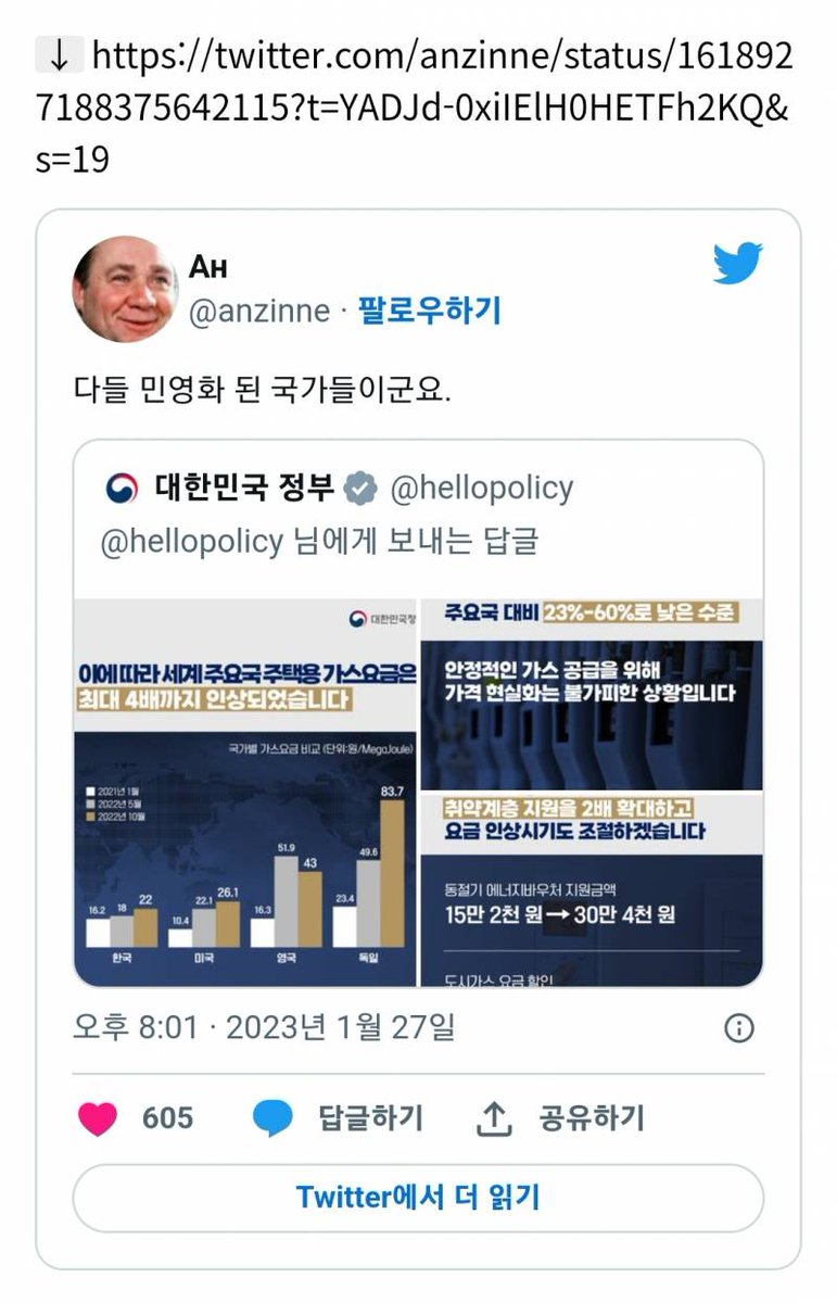 다들 민영화 된 국가들이군요..twt (링크에 더있어요👉) https://t.co/UmxhPkPE4Z 인스티즈(instiz) @instiz