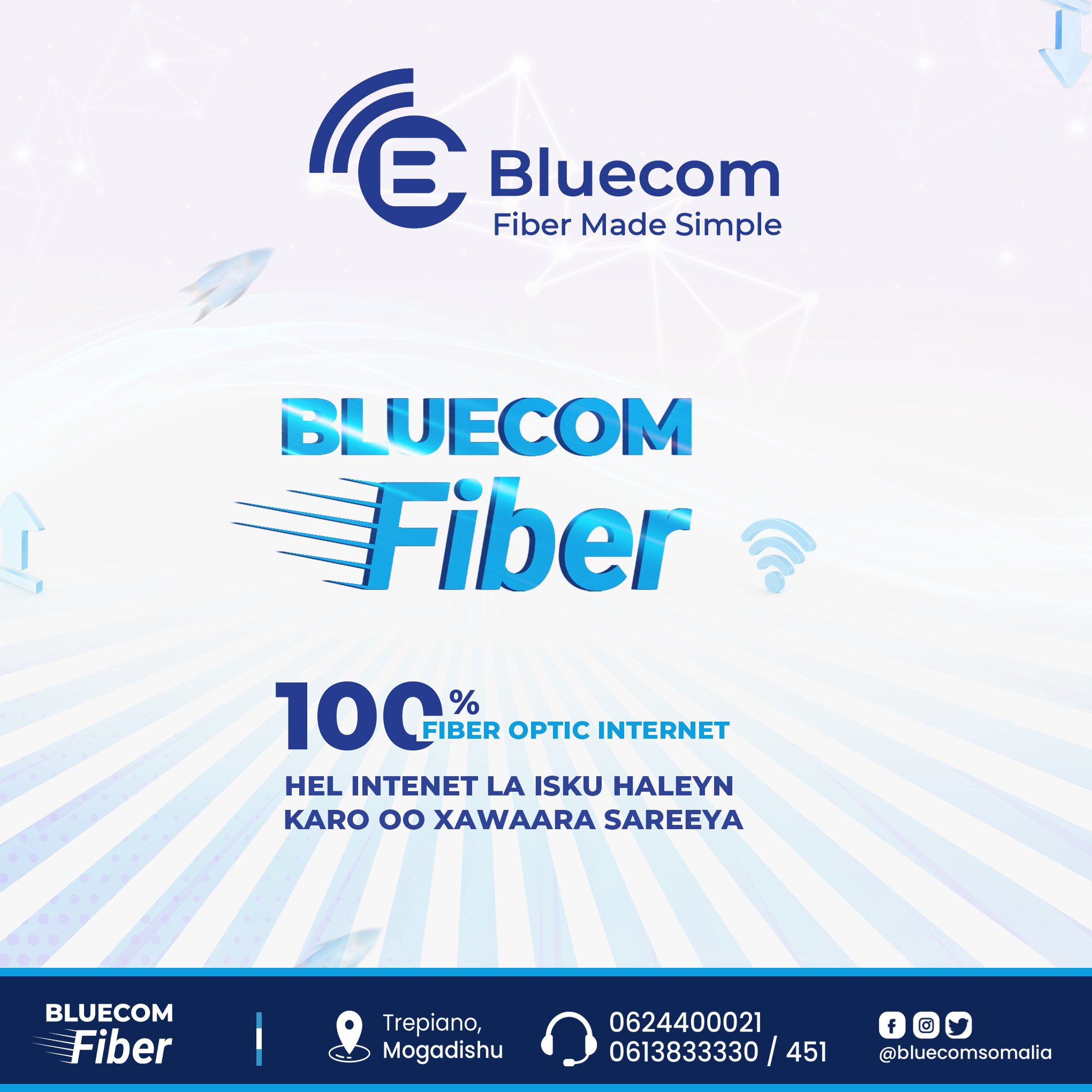 Bluecom Somalia on Twitter: "Say goodbye to buffering and hello to seamless streaming with our ...