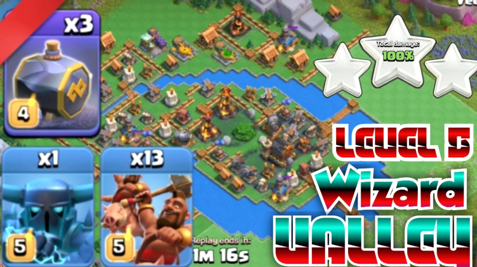 Clash Of Clans Wizard Level 100
