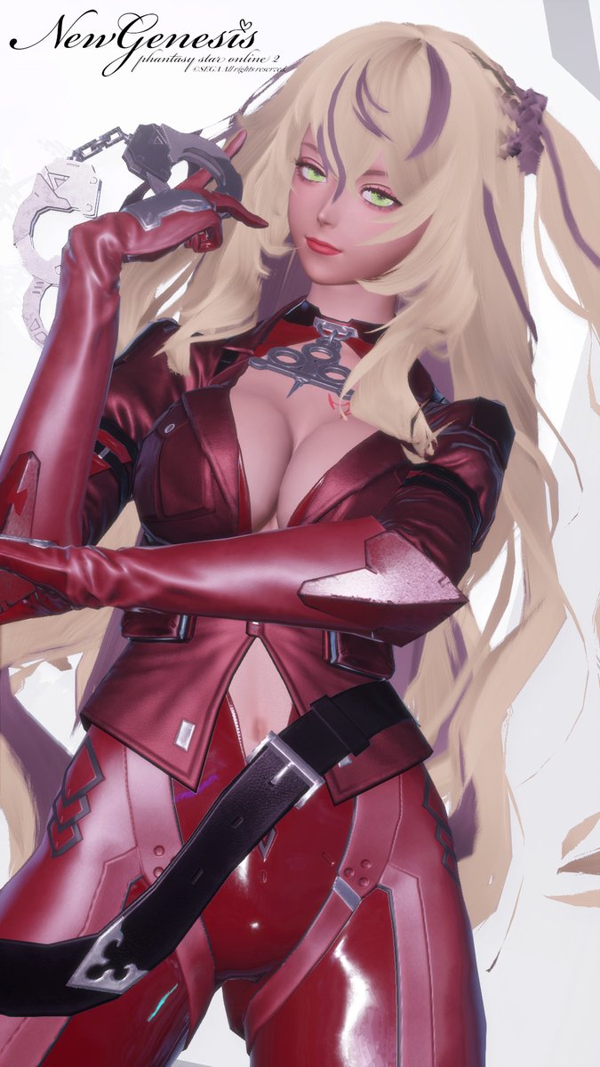 睡蓮ちゃんはあざとい on Twitter: "私に囚われたい男はいるかしら？⛓️🖤 ️ #pso2褐色部 #ma7ロゴ"