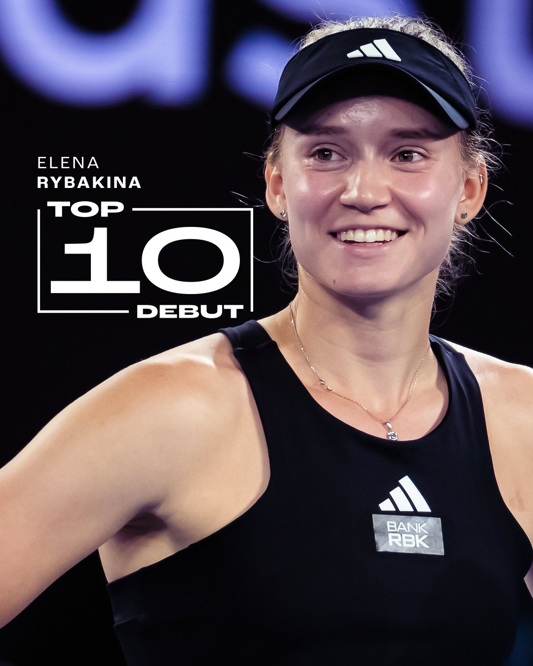 wta on Twitter: "Welcome to the 🔝🔟, Elena Rybakina! https://t.co/IvBCIrqsEe" / Twitter