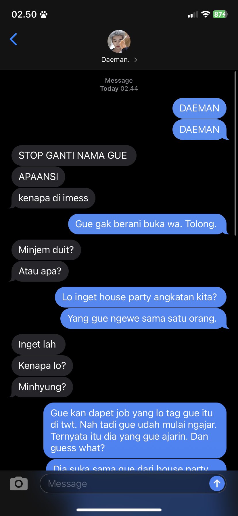 Kale, GA HAECHAN ARENA 📌 on Twitter: "h. curhat ke bff https://t.co/8PqSVKVDbA" / Twitter