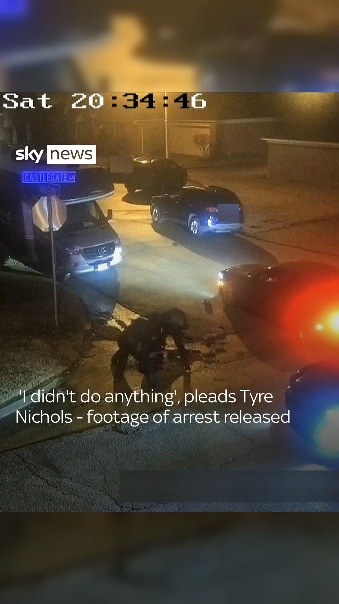 Sky News On Twitter Memphis Police Has Released Bodycam Footage