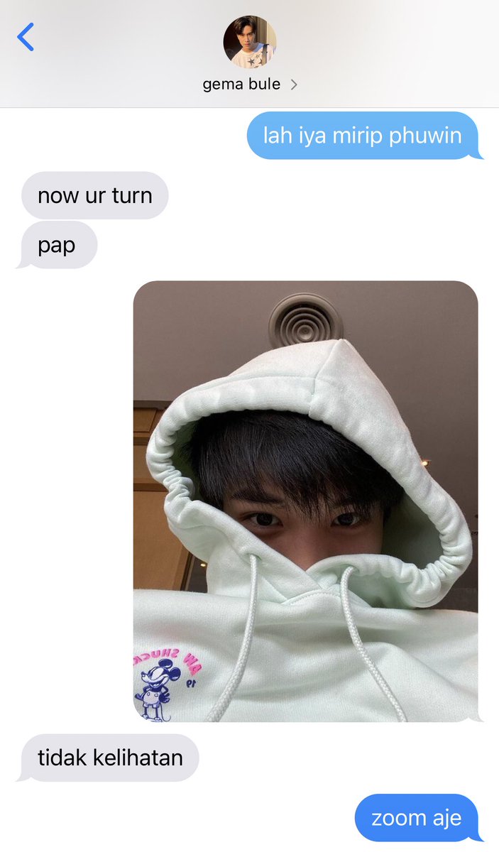 on Twitter: "saling pap dulu dong"