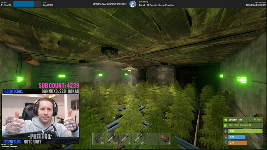 In Rust Game Cloth