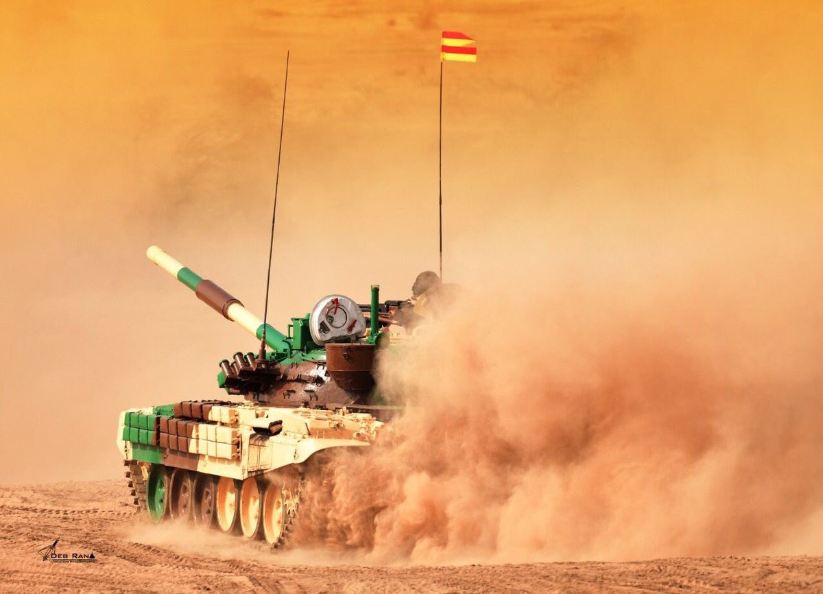 Indian Army Tank Firing