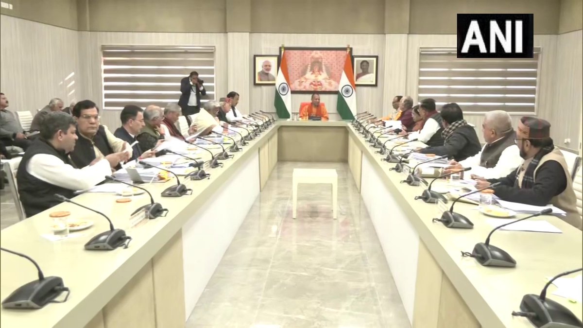 Ani Up Uttarakhand On Twitter Uttar Pradesh Cabinet Meeting Was Held