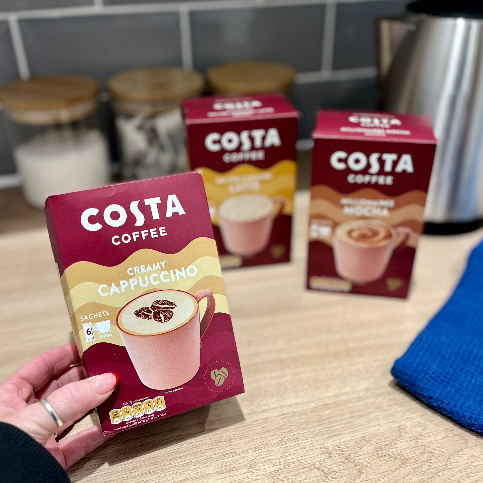 Costa Coffee Instant Cappuccino Millionaires Moca