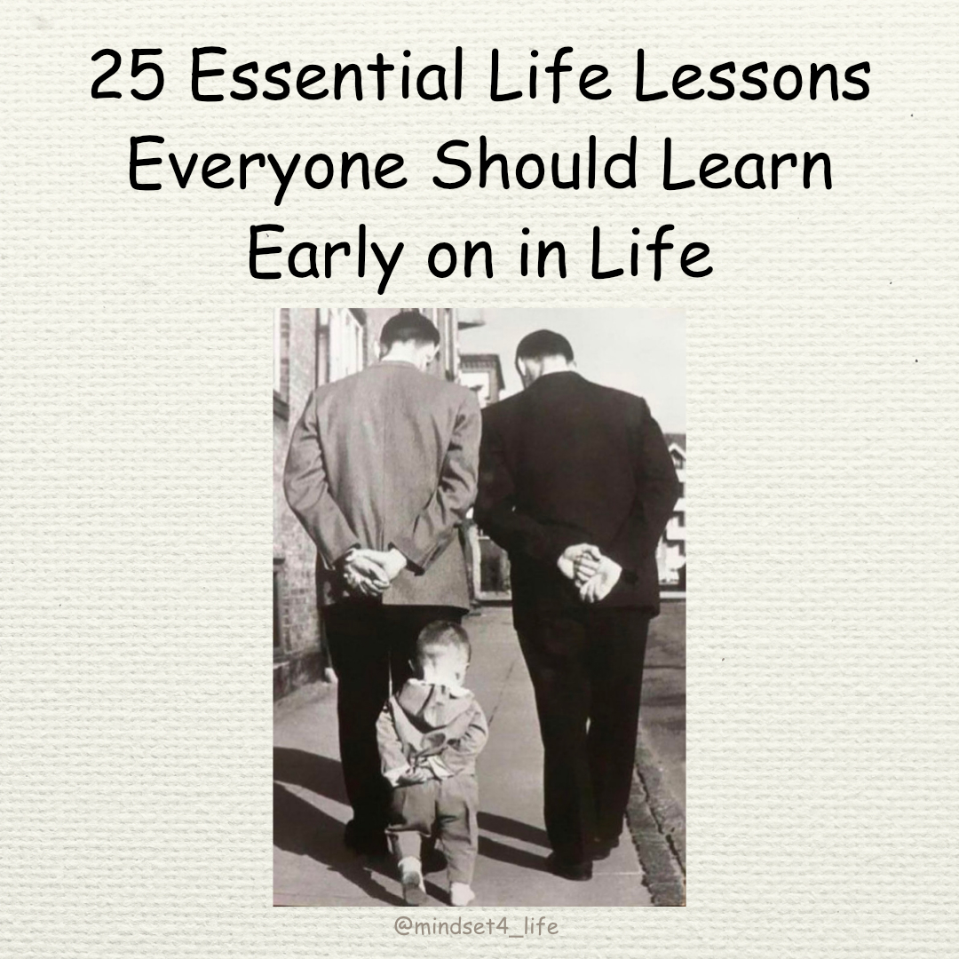 25 Lessons Everyone Should Learn Early in Life - Thread from Limitless ...