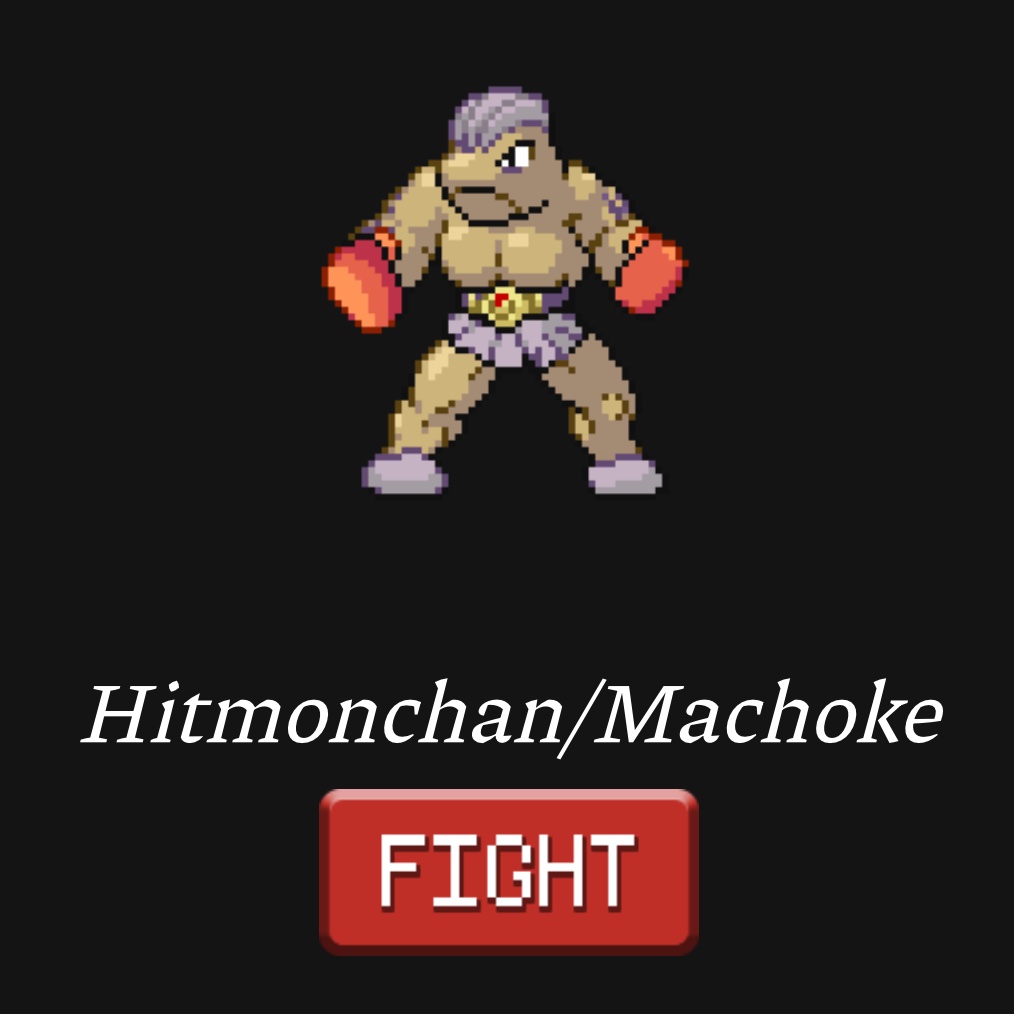 Machoke Sprite LexanderzArcia على X: "I Try Out The Fusion And I