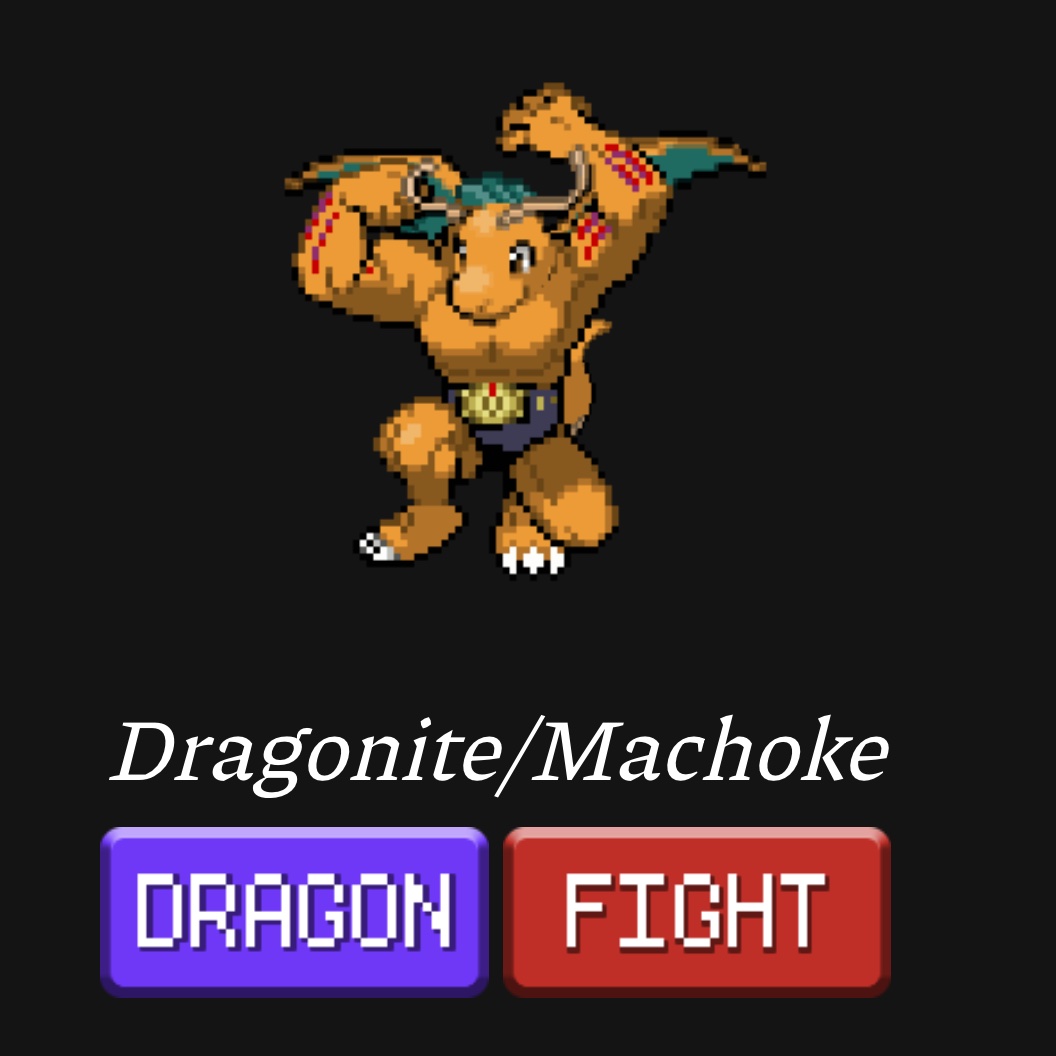 Dragonite Sprite Sheet
