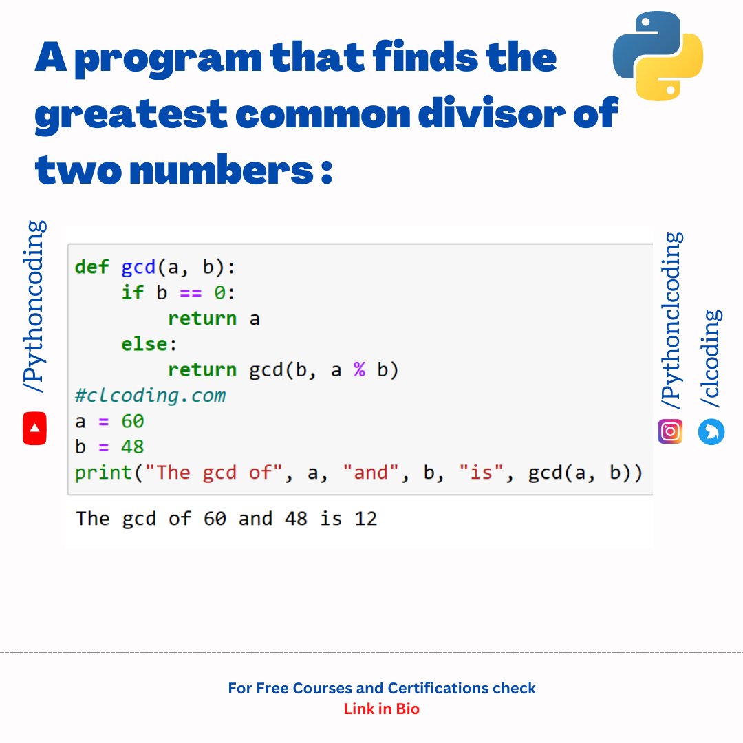 Python Programs Based On Functions Thread 🧵 Thread From Python Coding Clcoding Rattibha