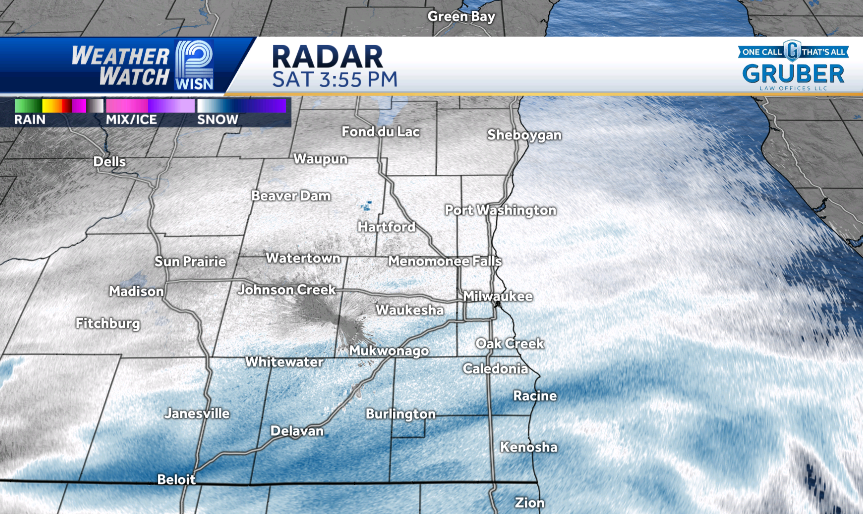 Daji Aswad on Twitter: "Radar Update 4 PM: Over the last hour the heaviest of the snow has been ...