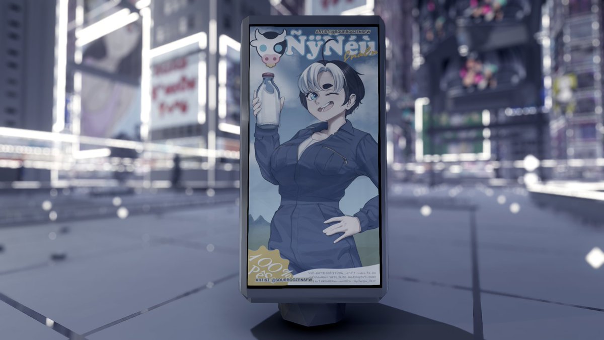 Manyakis on Twitter: "One more artist finished a poster! @SourBoozeNsfw made one in all 4 ...