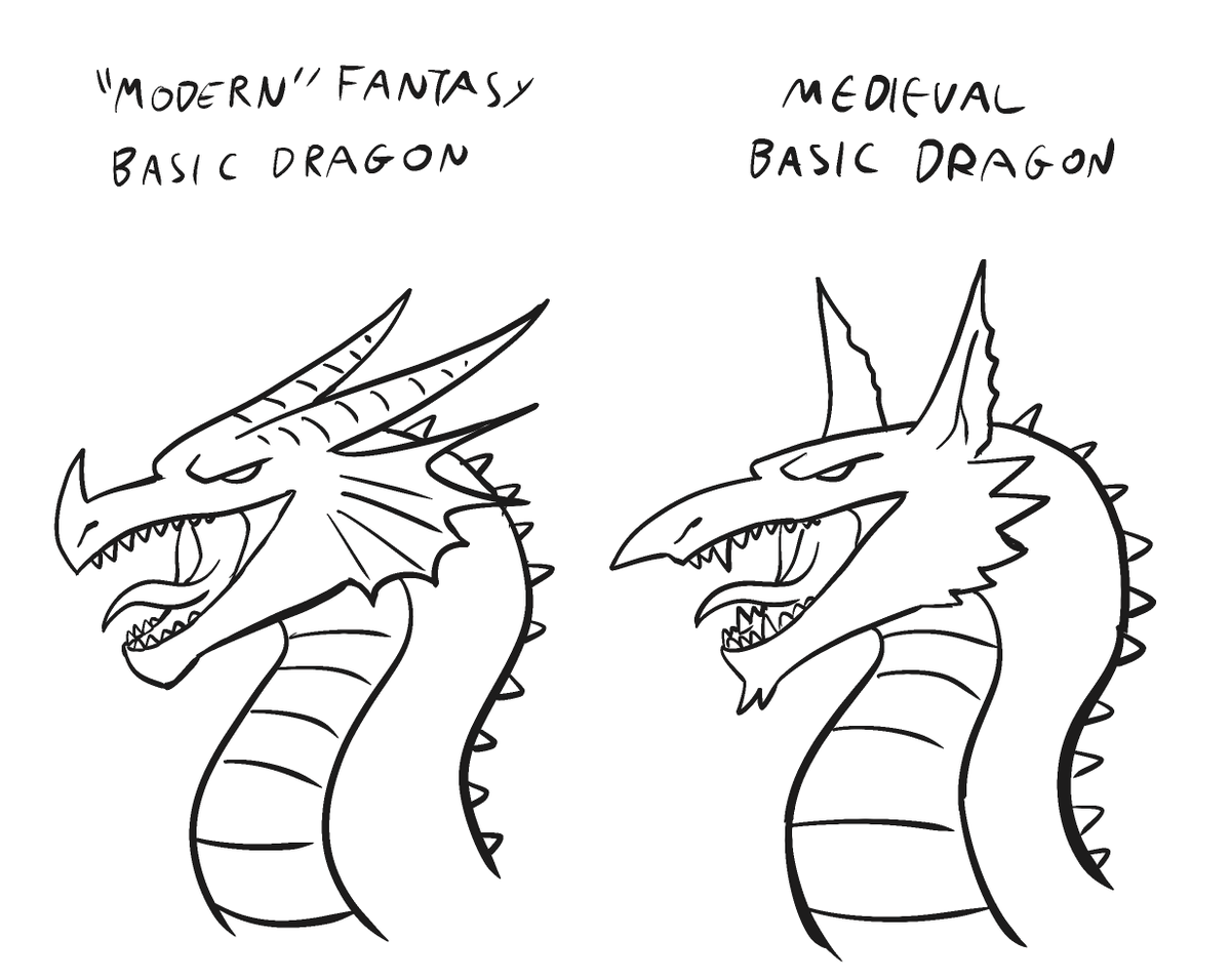 Gaegral | COMMS OPEN on Twitter: "I've become a bit of a medieval dragon enjoyer 🧐🐉"