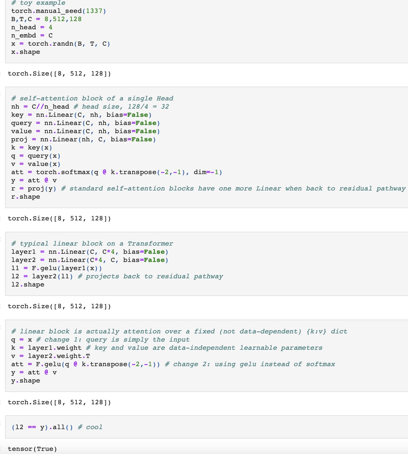 Andrej Karpathy on Twitter: "Random quick note on Transformer block unification. People are ...