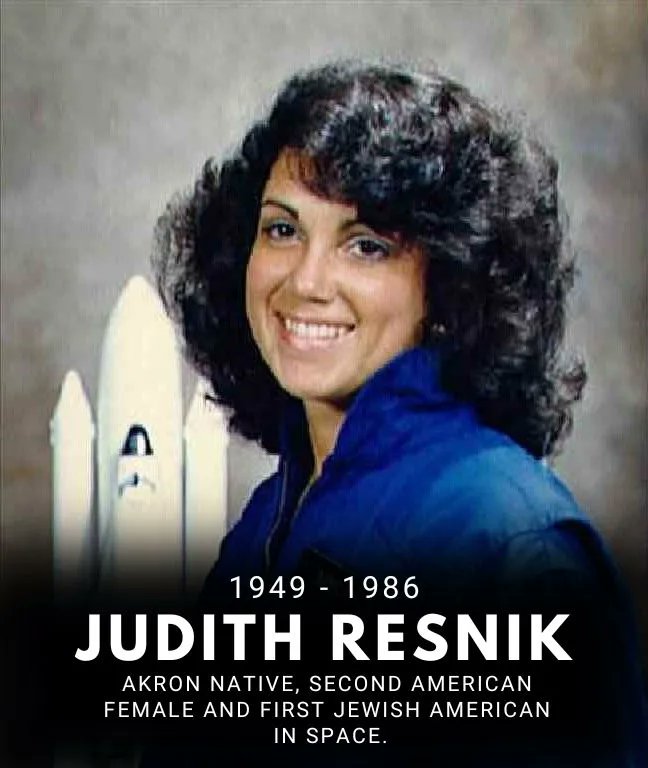 37 years ago today, Akron native and NASA astronaut Judith Resnik lost ...