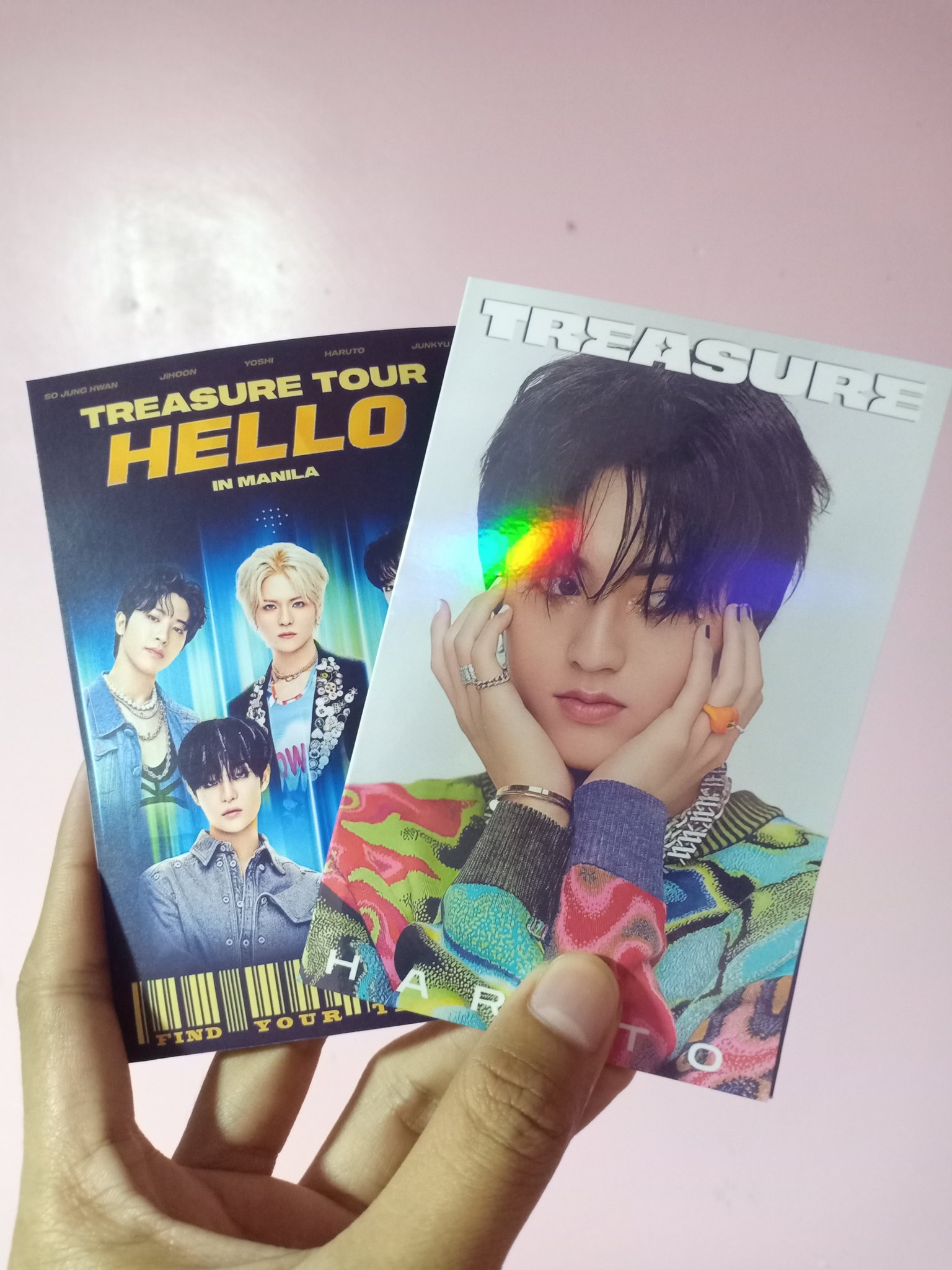 📌 | TREASURE TICKET ENVELOPE on Twitter: "TREASURE HELLO TOUR TICKET ...