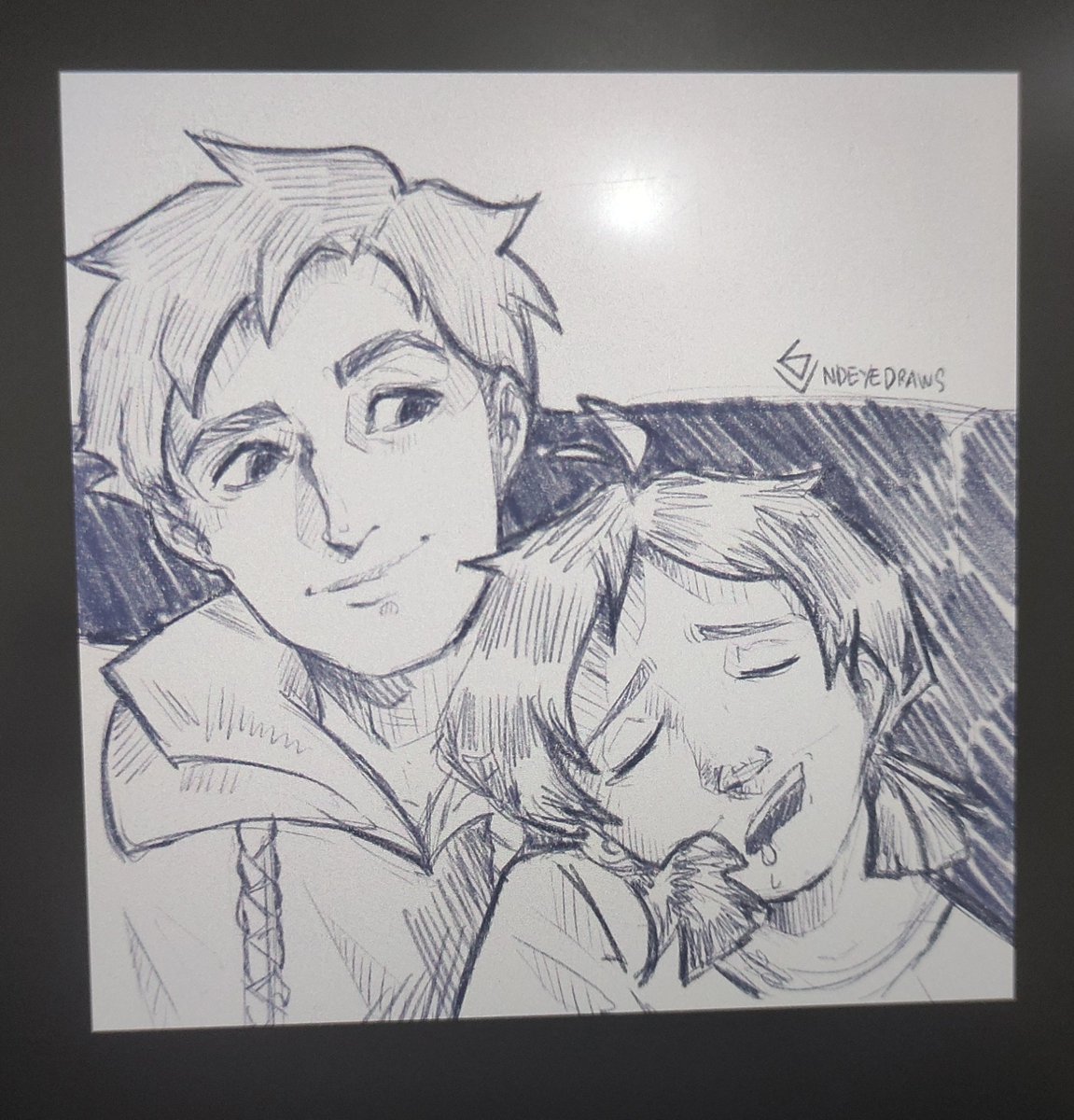 「@artistsbase Ini dari yg challenge "draw your mutual's pfp p」ndeye 🎨 ...