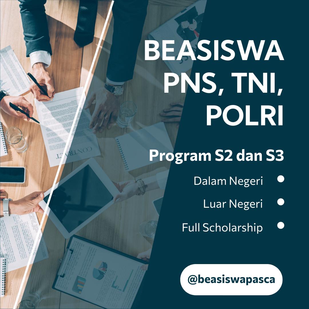 Beasiswapascasarjana On Twitter Beasiswa S2 Dan S3 Pns Tni Dan