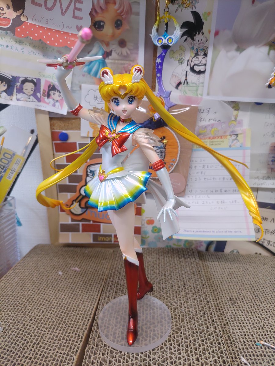 🖌️ʍմϲհɑղ🖌@人形塗り師 on Twitter: "ガレージキット完成しましたm(_ _)m 美少女戦士セーラームーン ディーラー G-PORT 原型作製 智 絵里 様 スーパーセーラー ...