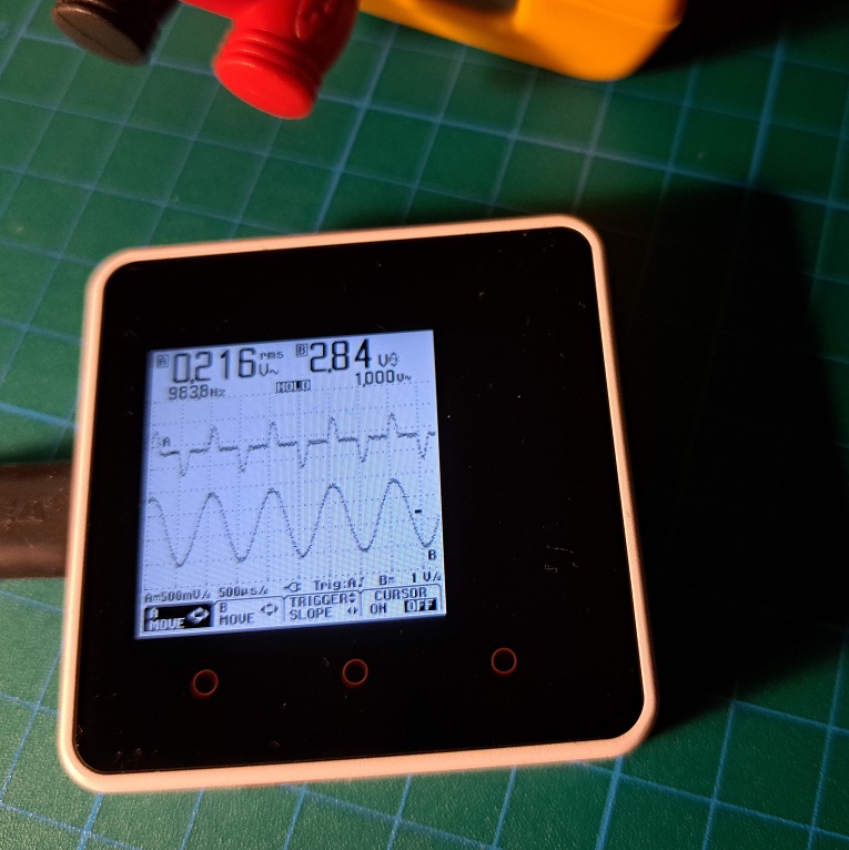 M5Stack on Twitter: "RT @zeromem0: How would a screengrab of scopemeter look on Core2 (it's just ...