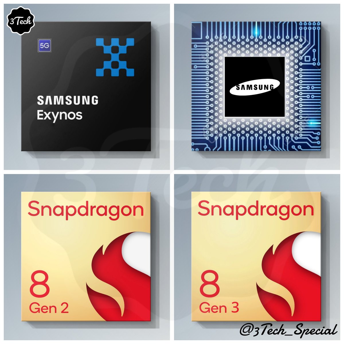 3Tech on Twitter: "🗓 2023 Samsung Galaxy S23 Series SoC: Qualcomm Snapdragon 8 Gen 2 🗓 2024 ...