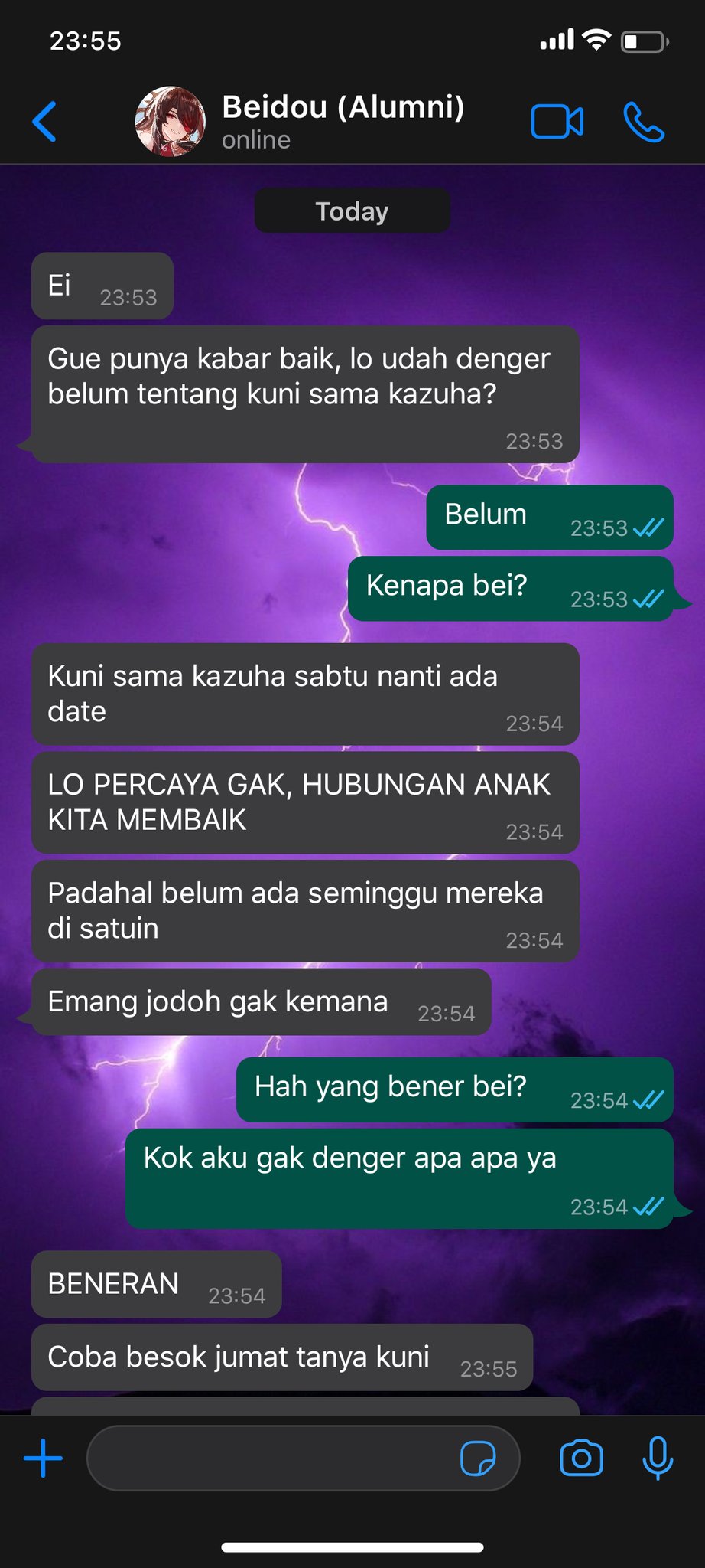 Nao on Twitter: "—— 63. agak sedih https://t.co/Q06TghlwIo" / Twitter