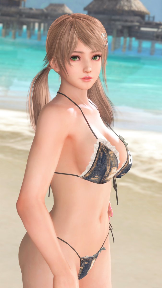 ホスタイ @DOAXVV on Twitter: "おはよ #DOAXVV #ブイブイ #エイミー"