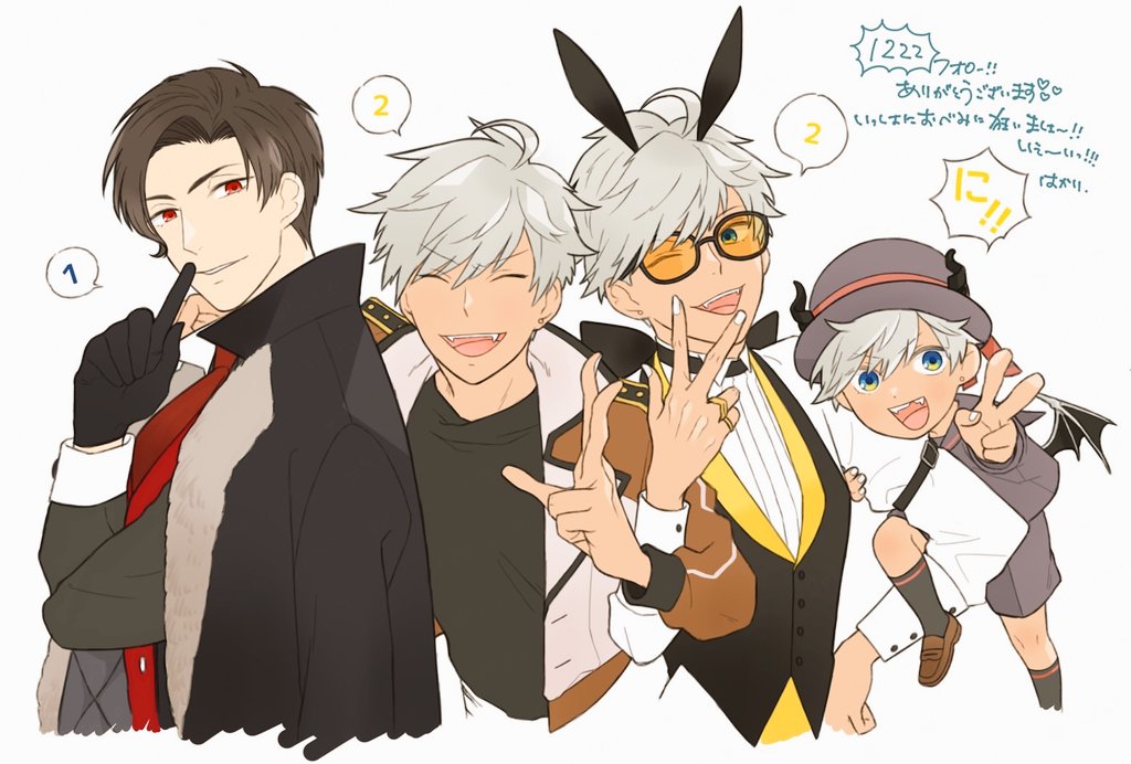 「前後すると思いますがフォローありがとうございます!ムッツリおたくなので静かに狂っ」|はかり@NB待機のイラスト