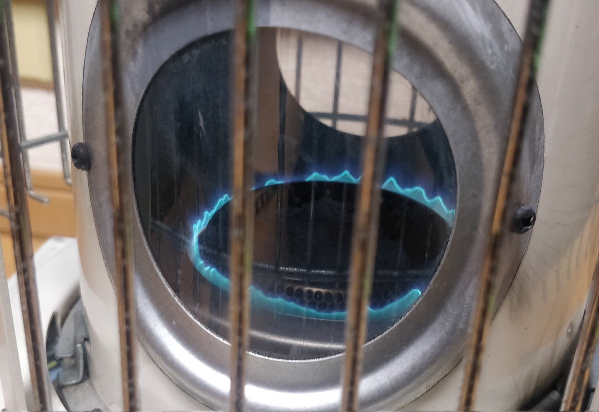 カピさん Kapi Lab. on Twitter: "青い炎がキレイ