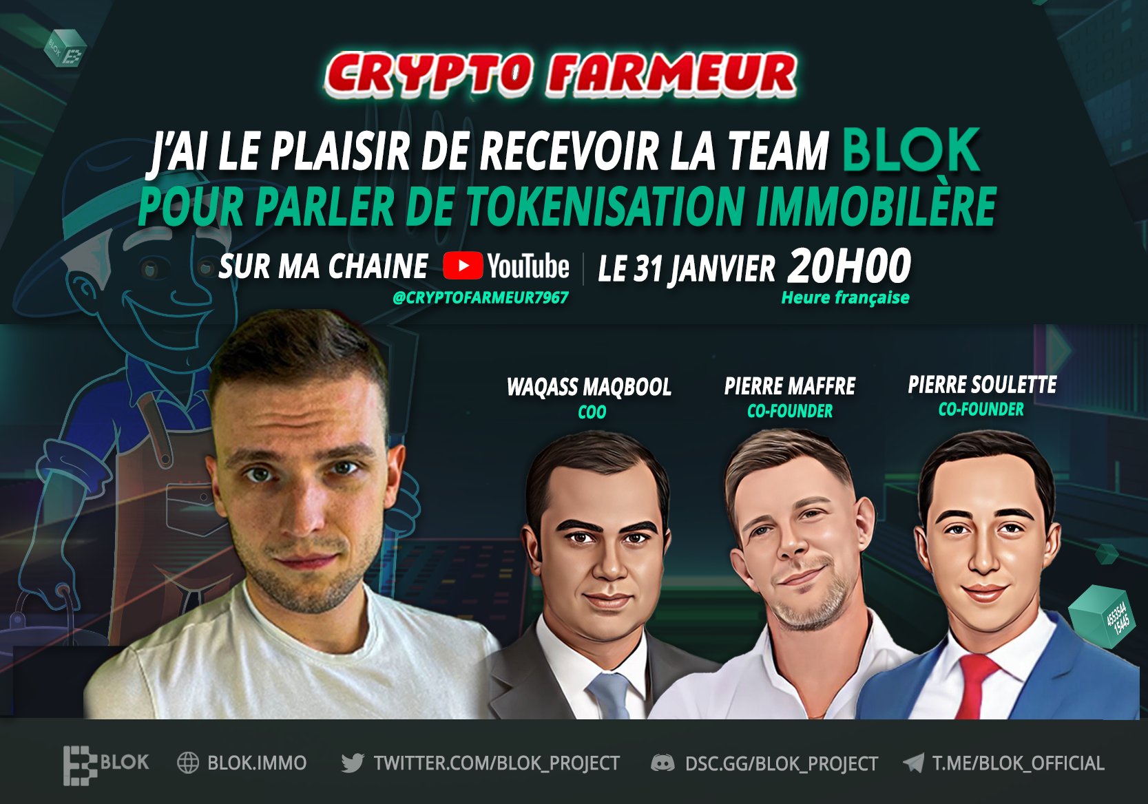 Blok 🏢 🔗 Tokenized Real Estate on #Elrond on Twitter: "📣We are pleased to be invited by ...