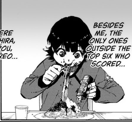 「everytime i remember this bachira panel 」|mint 🌱 coscarni FE-02の漫画