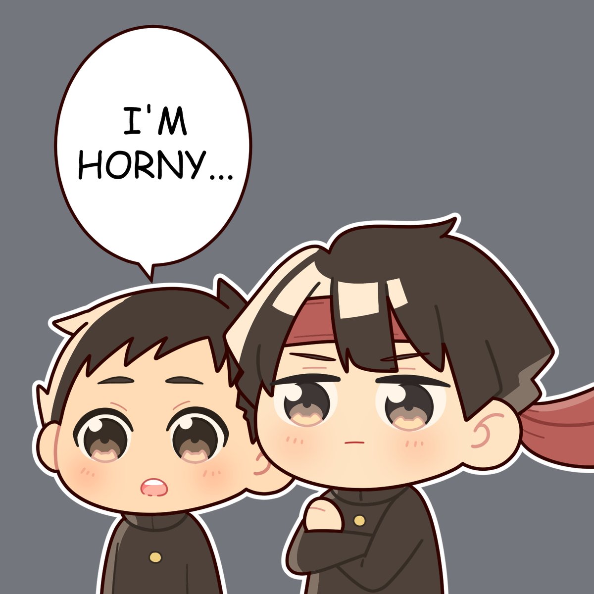 Norashi on Twitter: "H O R N Y