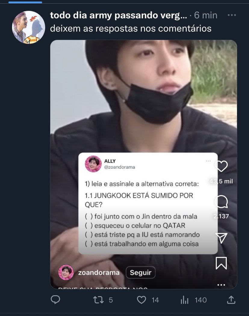 tododiaarmy passando vergonha, passando vergonha on Twitter: "o tododiaarmy achando "vergonhoso ...