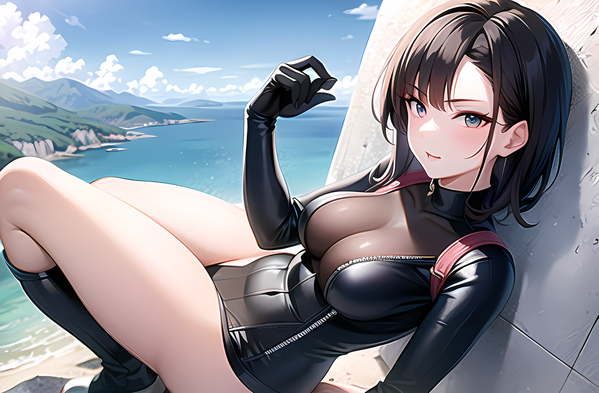 Void Men AI Maker on Twitter: "[R-18] a beautiful woman in the middle https://pixiv.net/artworks ...