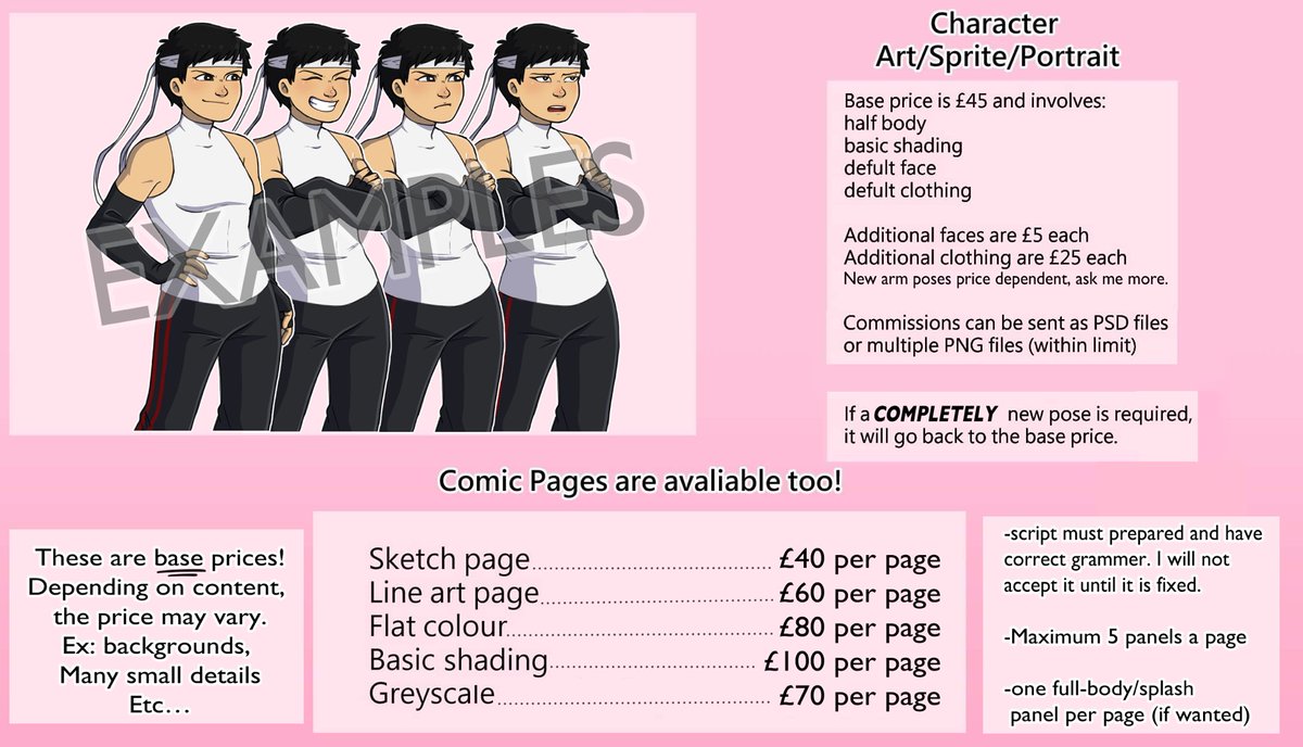 🌸Sakura🌸|| Dame Daffodil Webtoons || Comms full on Twitter: "Sprite art and comic commission info!"