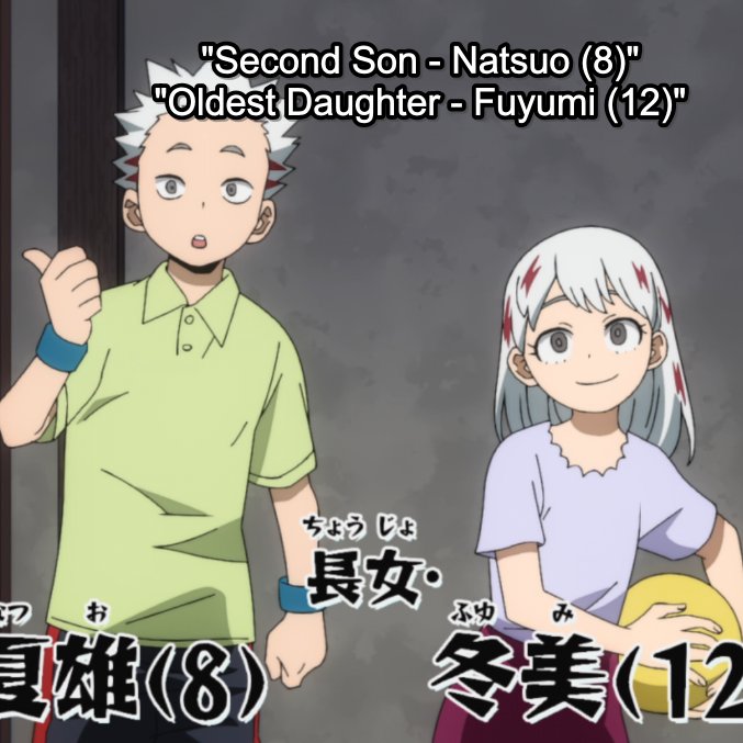 𝕾𝖙𝖔𝖗𝖒 on Twitter: "Fuyumi and Natsuo Todoroki appreciation post https://t.co/VHrMdXWLWY" / Twitter