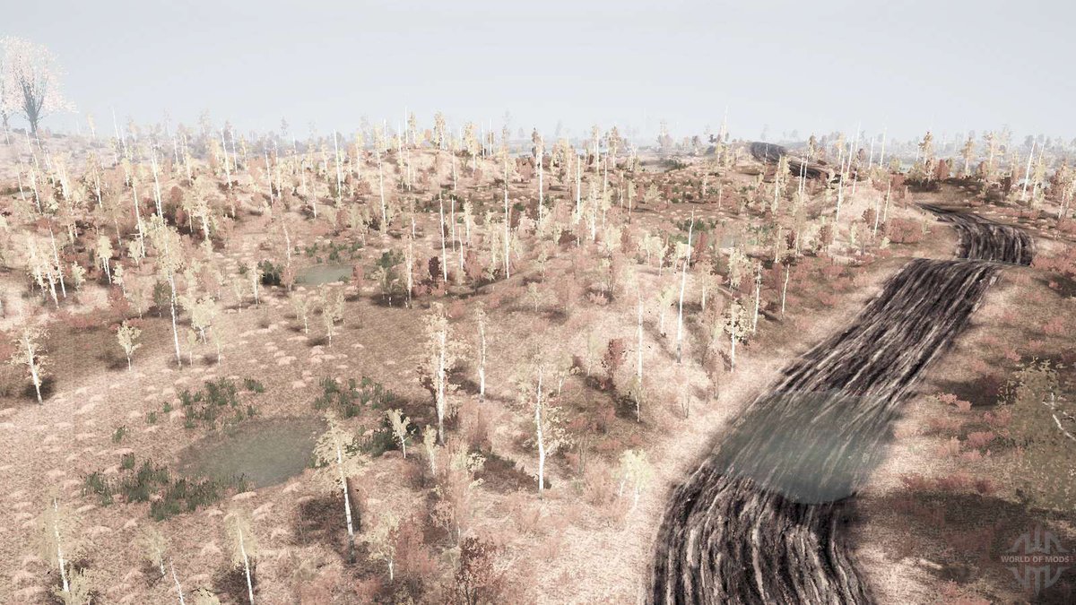 WorldOfMods.com on Twitter: "Осень. Вариант 2 для Spintires MudRunner https://worldofmods.ru ...