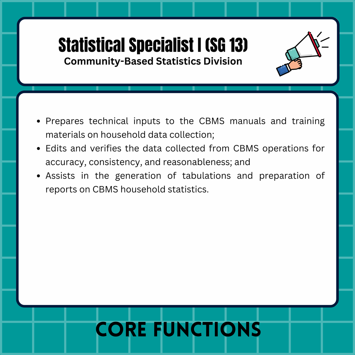 Philippine Statistics Authority on Twitter: "Call for Applicants for ...