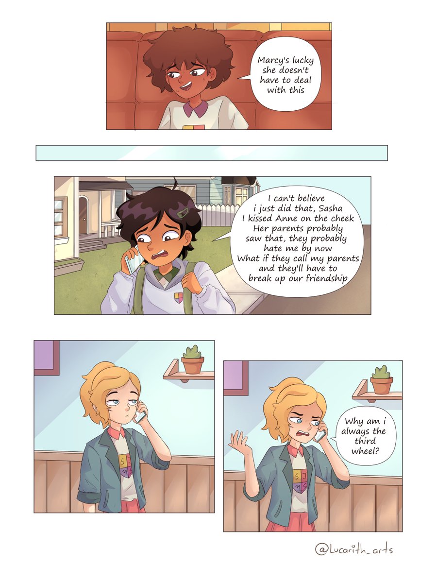 Lucarith 🐸 Commissions Open on Twitter: "Marcanne Comic (3/3) - ENG/ESP The last part is here ...