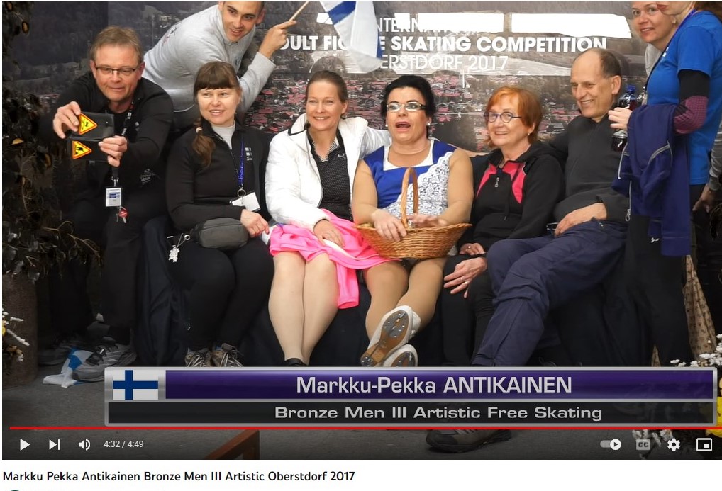Joni Job on Twitter: ""I get a minus point for a woman's outfit” Markku Pekka Antikainen Bronze ...