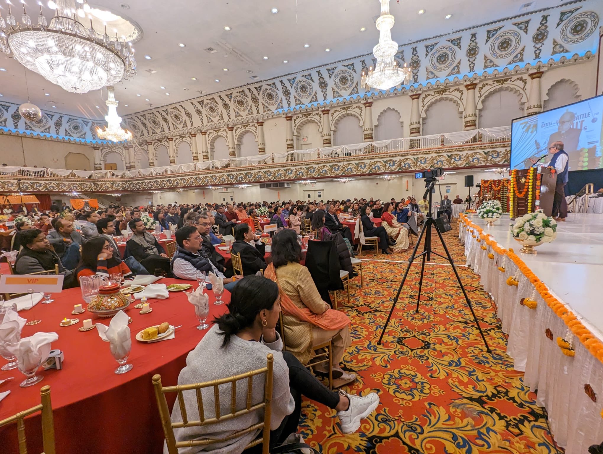 Rajiv Malhotra on Twitter: "Just finished gala event for Infinity Foundation with 1,100 guests ...