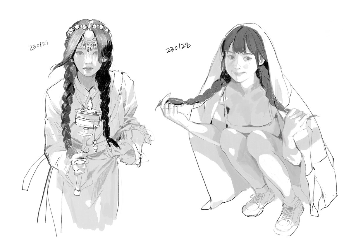 「아이패드 드로잉 2주차 점점 익숙해지는 단계 」OSUK2 오숙이 | RAUMの漫画