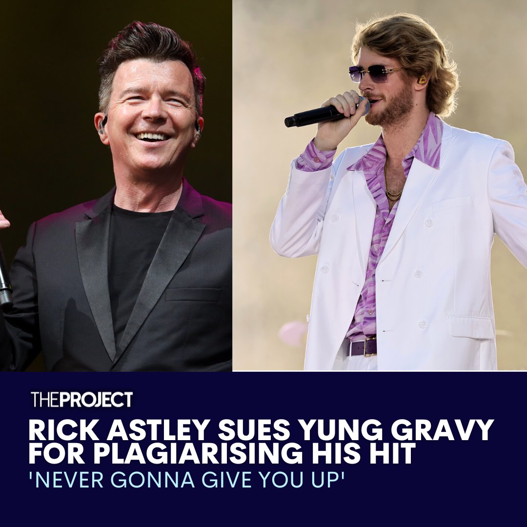 British singer Rick Astley is suing rapper Yung Gravy over what he ...