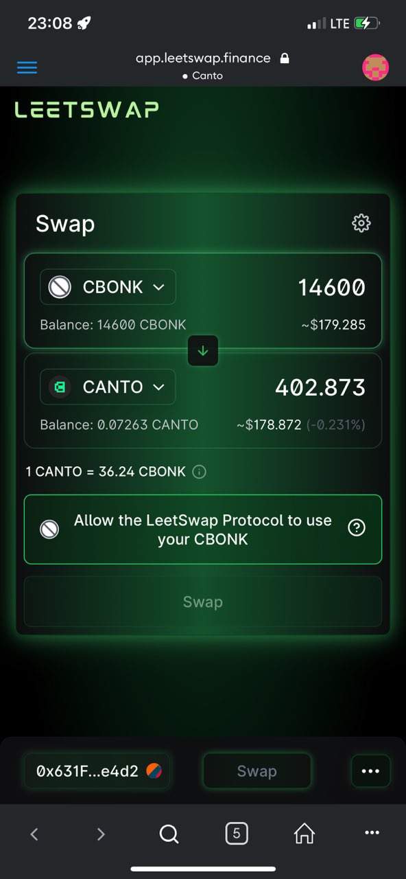 BMS on Twitter: "CBONK Airdrop on canto blockchain, @ImmaculateEdwi1 brought my attention to ...