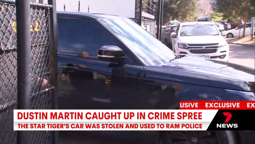 Richmond superstar Dustin Martin has unwittingly been caught up in a ...