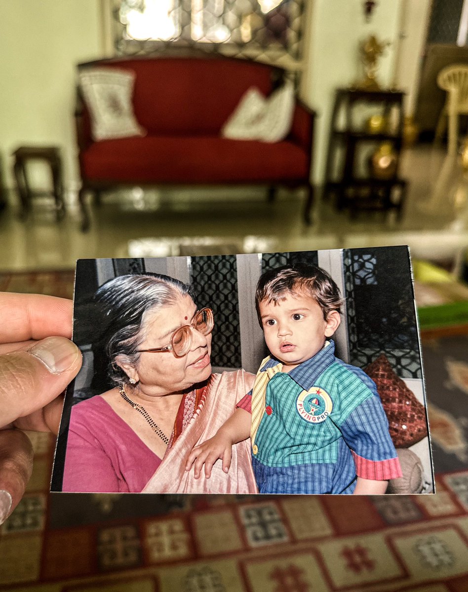 I haven’t seen my grandmother 4 years. Last night, I arrived in India ...