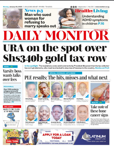 Monitor Paper Today – The Monitor – SQVP