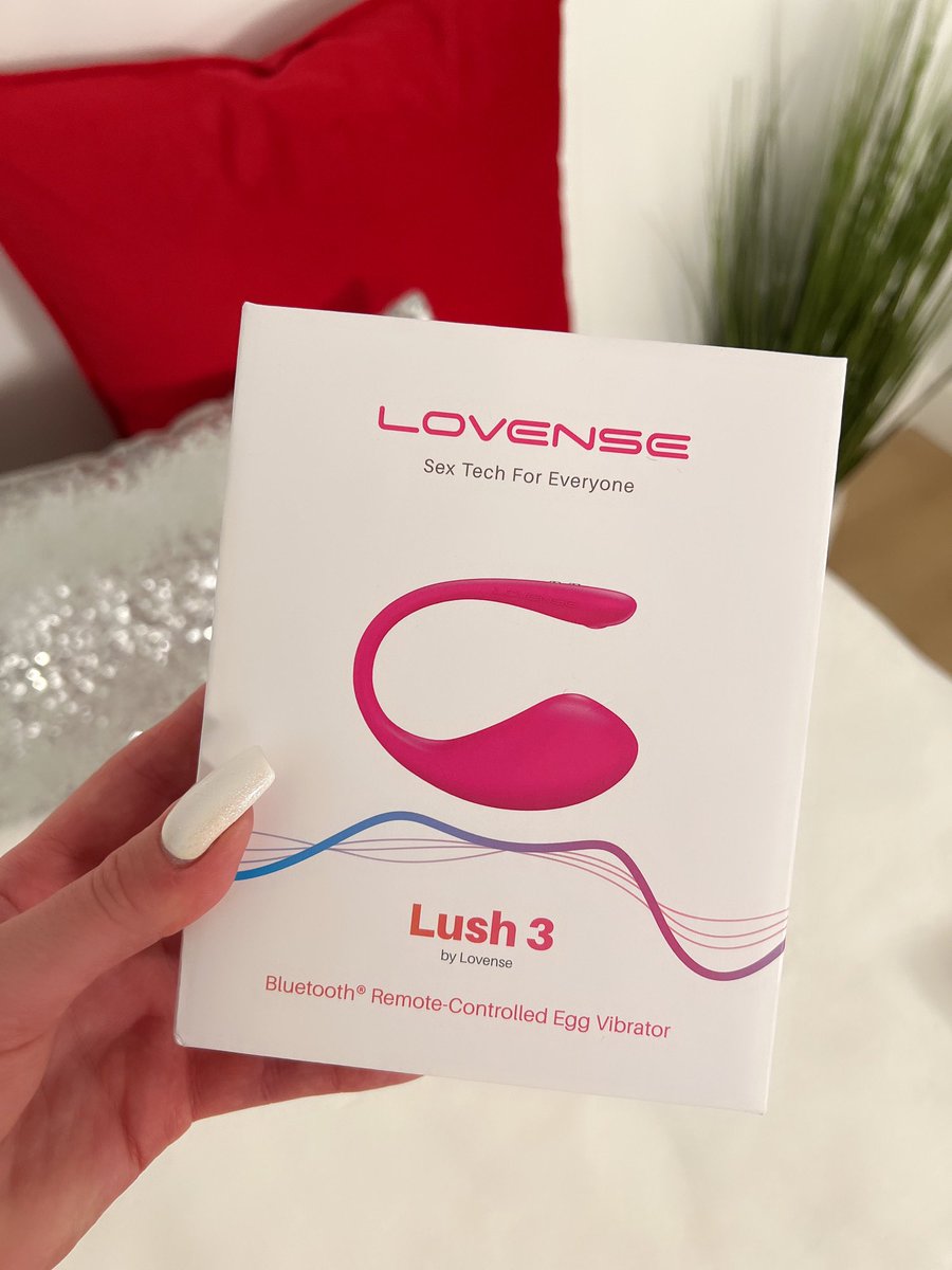 LovenseOfficial on Twitter: "RT @CherryDevivre: Breaking in my @Lovense Lush 3 toy!!! 💕And omg I ...